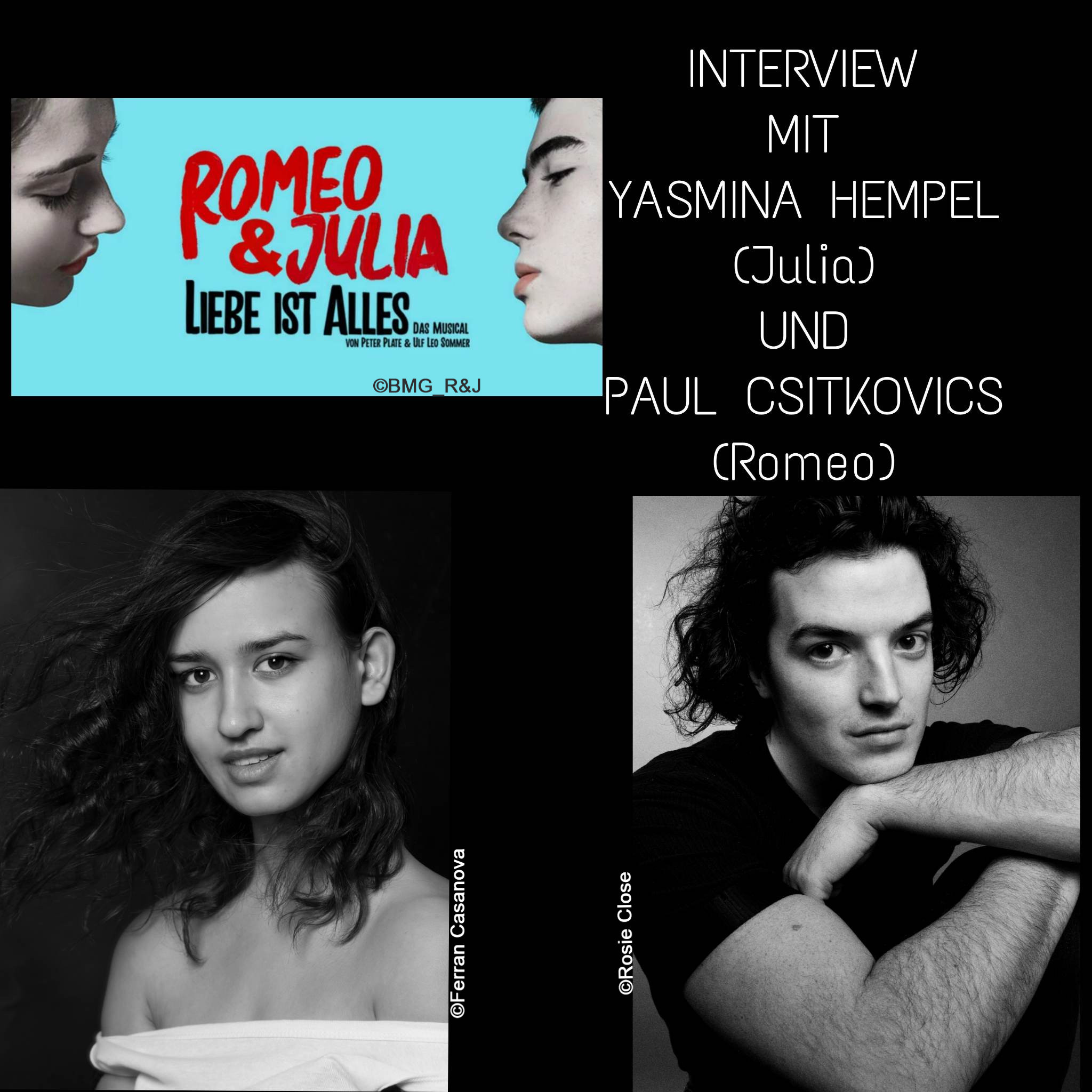 Interview mit Yasmina Hempel und Paul Csitkovics | Leidenschaft Musical